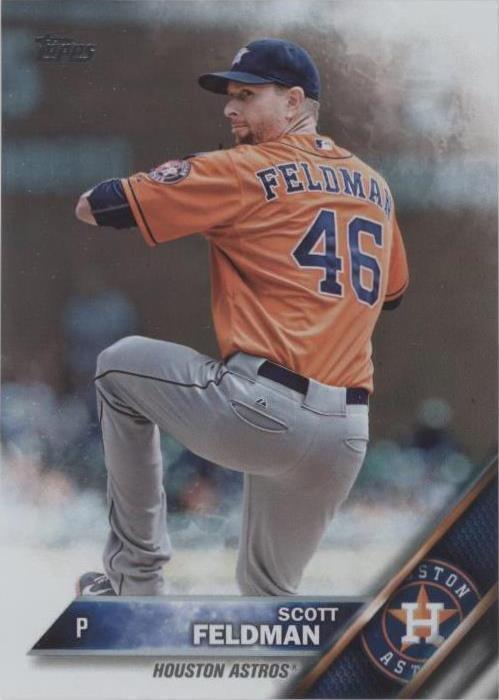 2016 Topps - Scott Feldman #282 Rainbow Foil for sale online | eBay