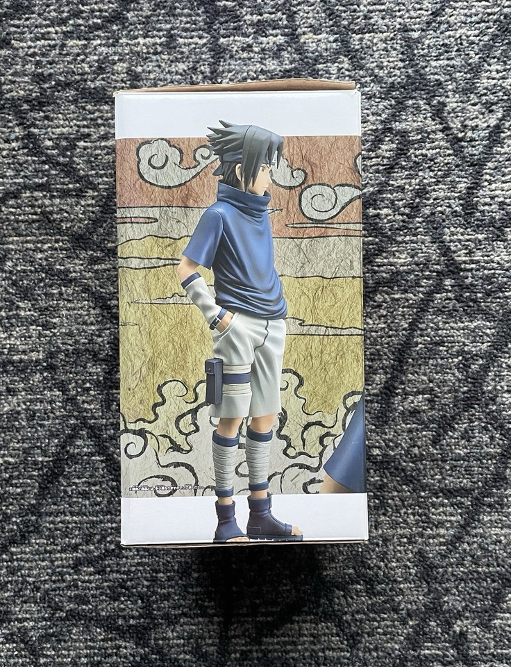 Banpresto Naruto Shippuden Grandista Sasuke Uchiha Ver 2 Figure With ...