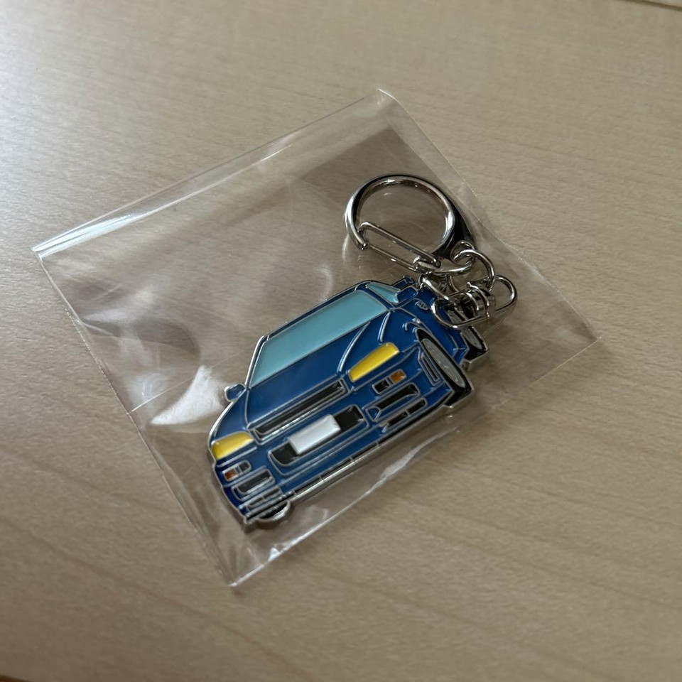 Initial D Gachapon Metal Key Chain 2Nd Edition Gtr | eBay