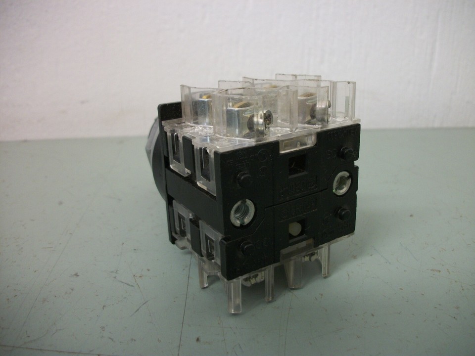 GE 3-POSITION MAINTAINED SELECTOR SWITCH CR104P | eBay