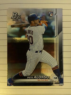 Pete Alonso Topps Platinum Rookie Card | eBay