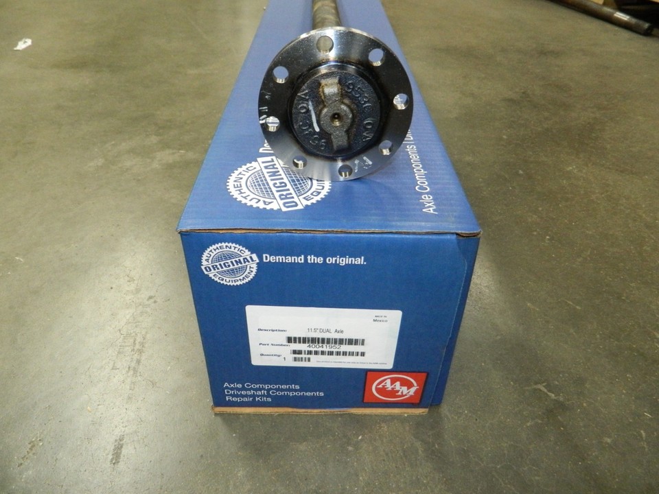 2007-2016 Dodge Ram 3500 Rear Axle Shaft Dual Rear Wheels AAM 11.5 Cab ...