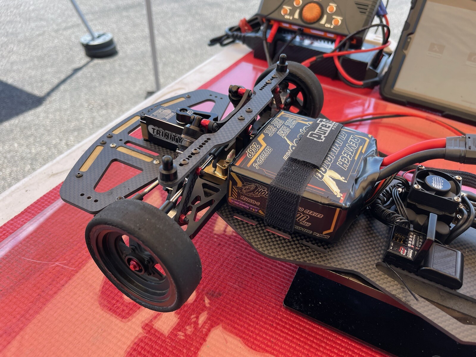 Trinity Revtech 10,000mah 2s6p 7.4v Eliminator X HoleShot Drag Battery ...