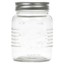 Screw Cap Mason Preserve Jars Glass Food Airtight Kitchen Storage ...