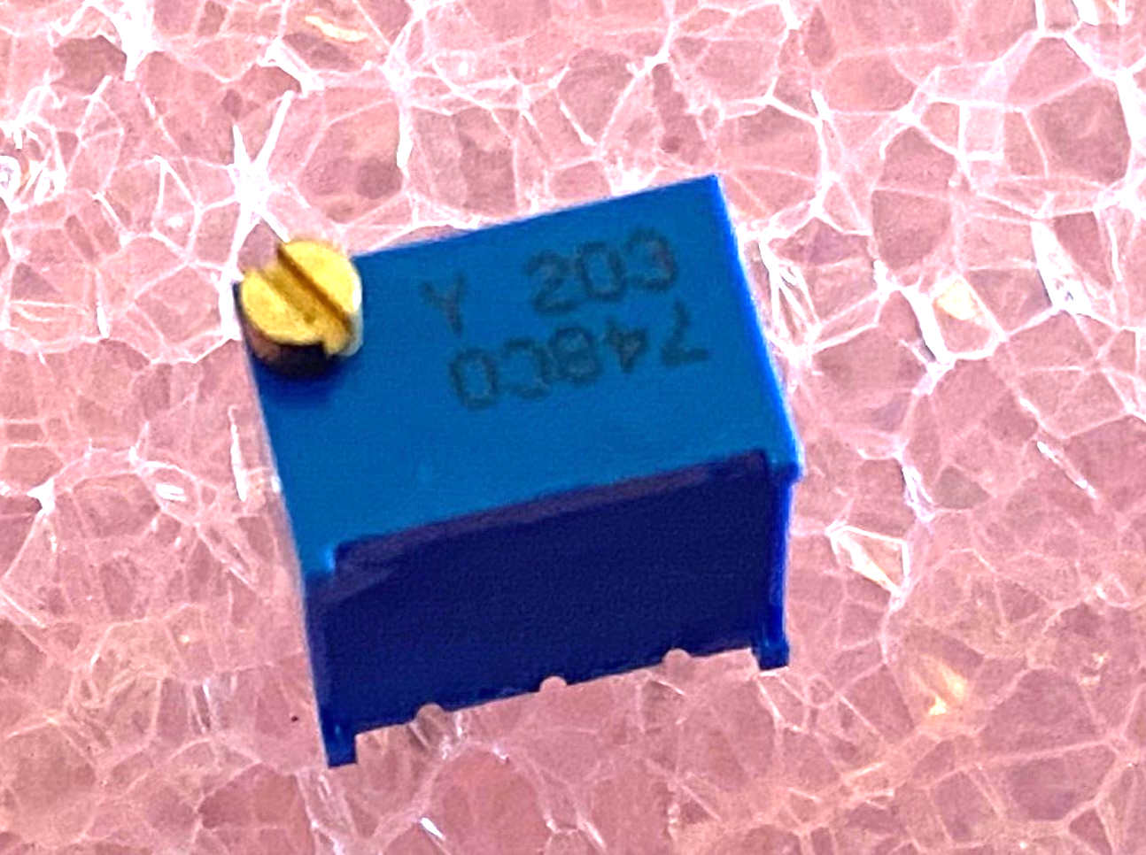 20K BOURNS 3299Y-1-203 Trimmer Cermet 25 Turn .5w Top Adjustment 5 pieces | eBay