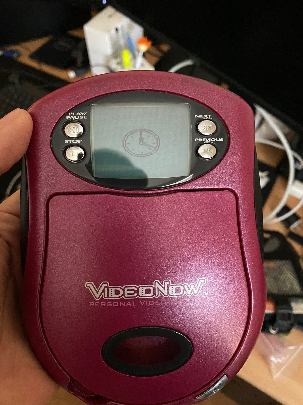 VideoNow Personal Video Player Gray Nick Nickelodeon Sampler Disc | eBay