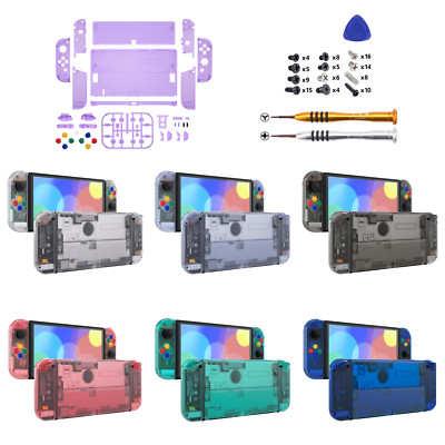 For Nintendo Switch OLED Console Full Set Shell with Buttons ...