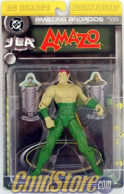 AMAZO 6" Action Figure JLA AMAZING ANDROID DC Direct Toy | eBay