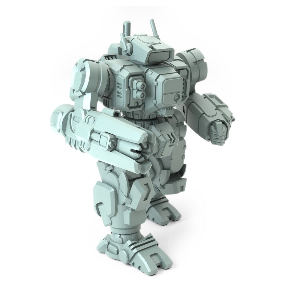 Highlander Miniature Compatible with Battletech MWO | eBay
