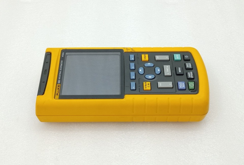 FLUKE 125 INDUSTRIAL SCOPEMETER 40MHz (Without battery and charger) | eBay
