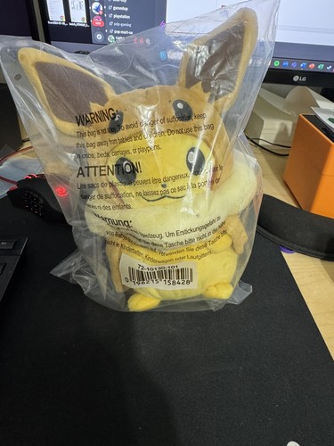 Eevee Cape Pikachu Poké Plush Pokemon Center 2025 Exclusive 9” - In ...