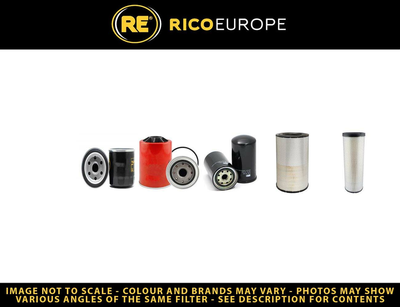 Filter Kit Fits KOMATSU PW98 MR-8 Air Oil Fuel w/Komatsu SAA4D95LE-5 ...