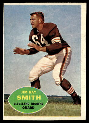 1960 Topps Set Break Jim Ray Smith #28 VG-VGEX Cleveland Browns | eBay