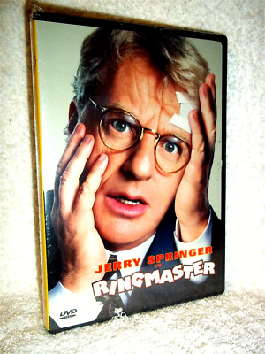 Ringmaster (DVD, 1999) Jerry Springer Jamie Pressly Molly Hagan obsurd ...
