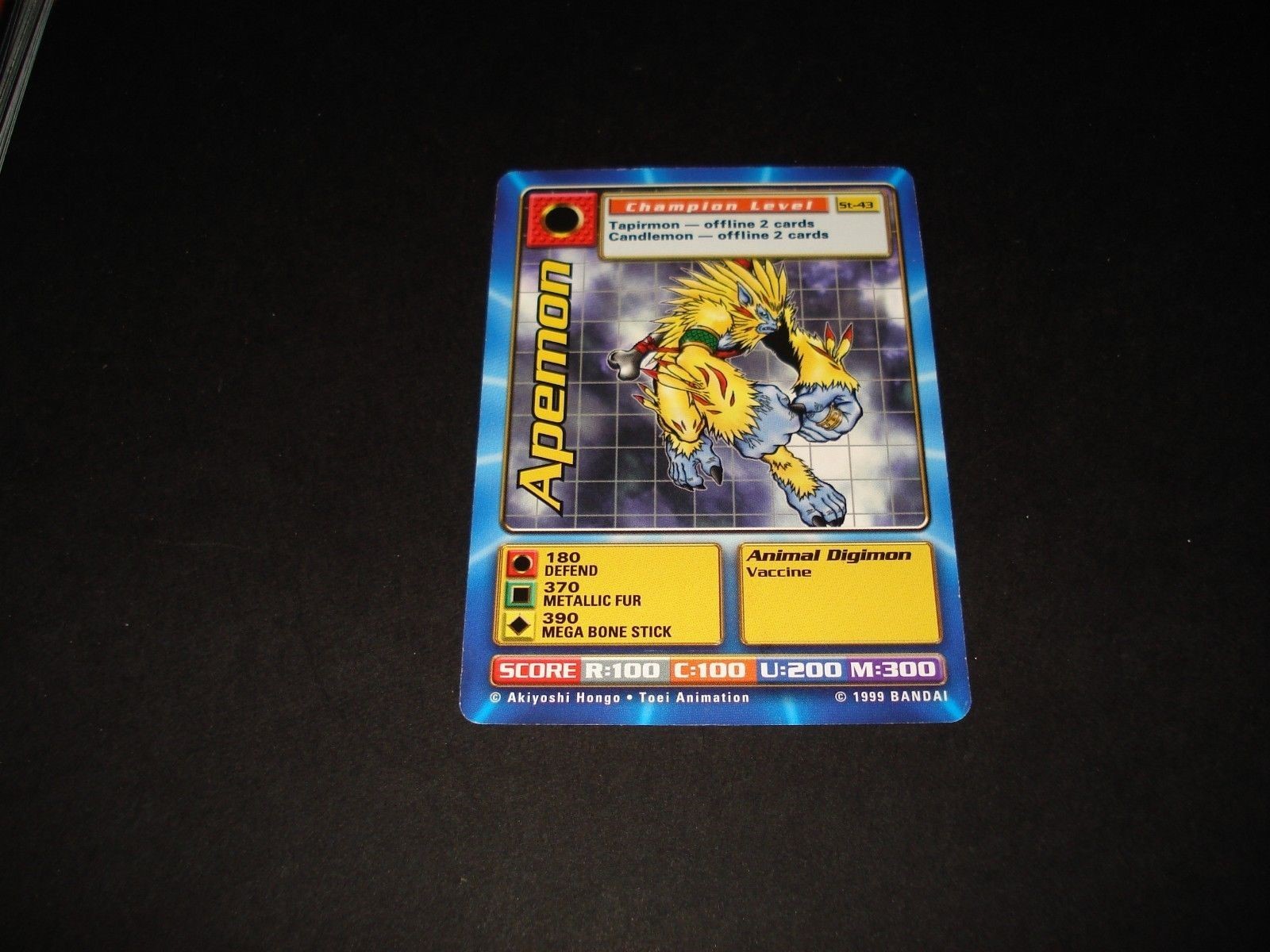 1st edition apemon digimon card MINT | eBay