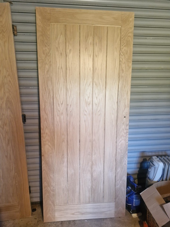 Wicks Geneva Oak Internal Door X 2 | eBay UK