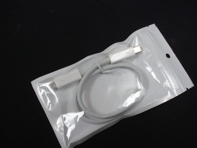 OEM Genuine Apple 0.5m Thunderbolt 2 to Thunderbolt 2 Cable A1410 ...