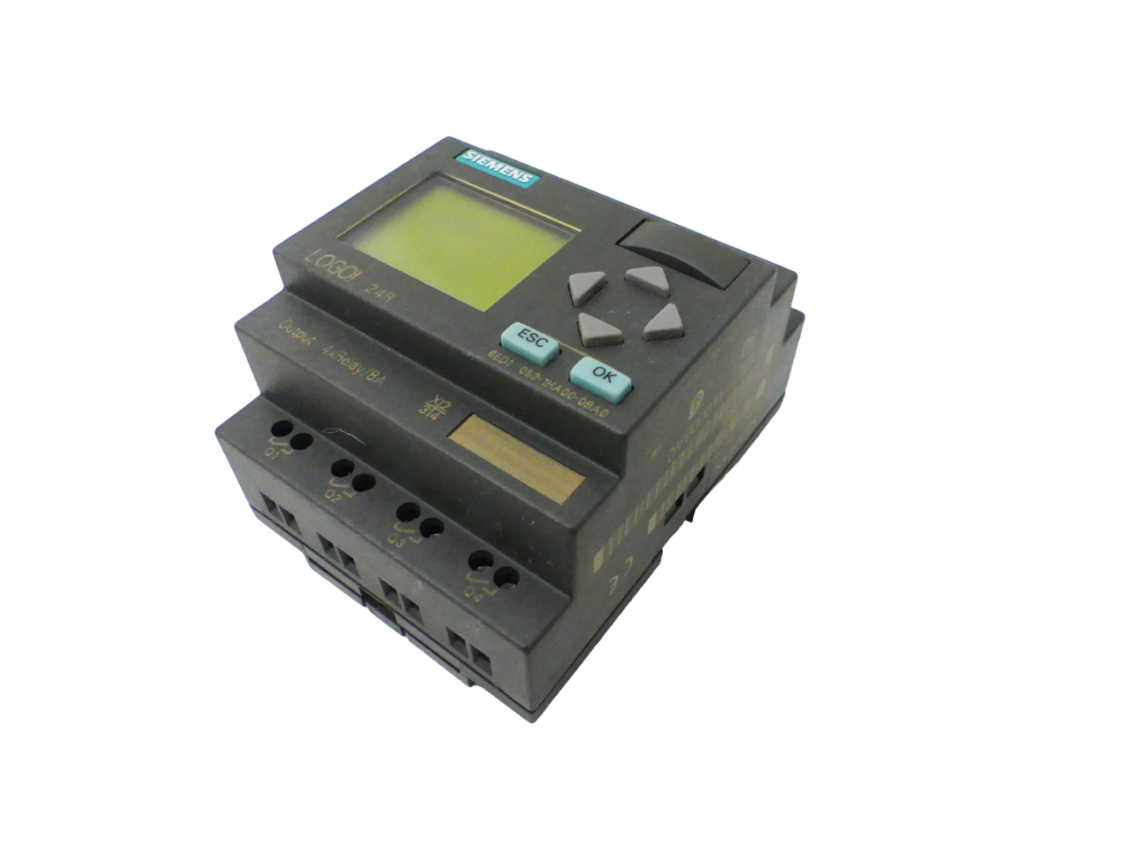 SIEMENS LOGO! 24R 6ED1052-1HA00-0BA0 6ED1 052-1HA00-0BA0 LOGIKMODUL FS ...