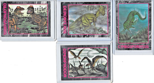DINOSAUR CARDS WORLD TOUR PROMO SET UNEARTHED MUN-WAR ENTERPRISES | eBay