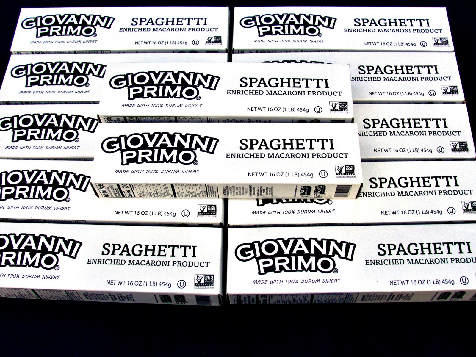 12 Pack - Fresh Date 10/2025 Giovanni Primo Durum Wheat Spaghetti Pasta ...