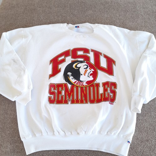 Vintage Florida State Seminoles Sweatshirt Logo Colorful NCAA Footbal ...