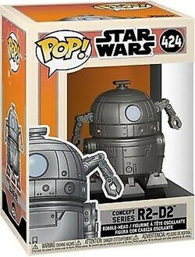 Star Wars Concept Series R2-D2 Pop #424 Vinyl Figure Funko | eBay