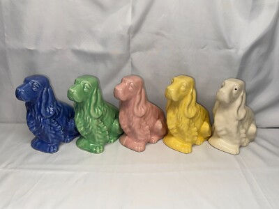 Vintage 1950s Cocker Spaniel Planter Dog Puppy Shawnee?/Cameron ...
