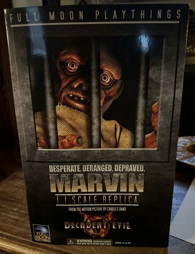 Full Moon Playthings MARVIN Decadent Evil 1:1 Scale Replica Figure 2005 ...