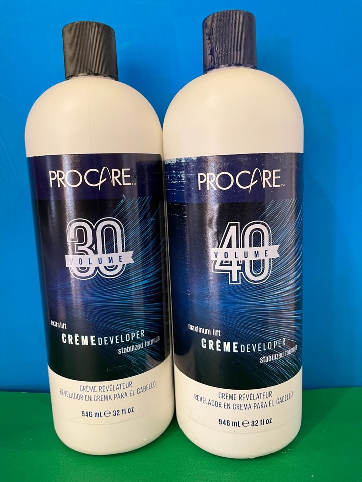 Procare Creme Developer 33.8oz 10,20,30,40 Volume (CHOOSE) New ...