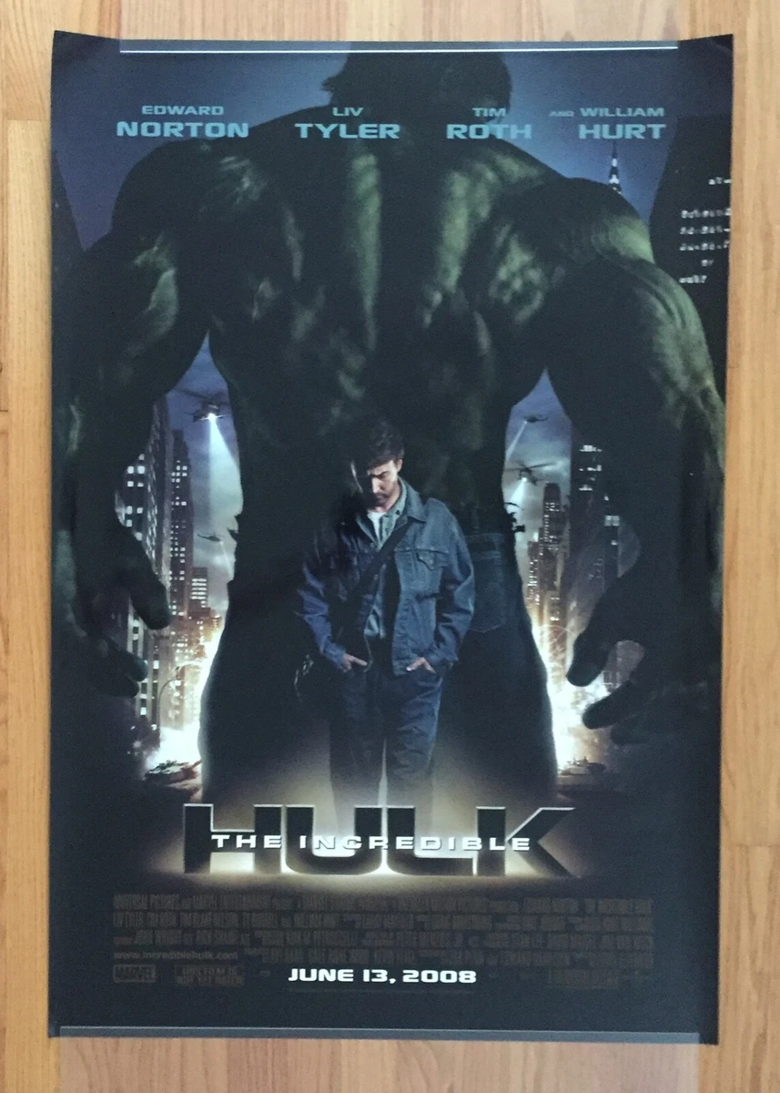 Edward Norton Hulk Poster