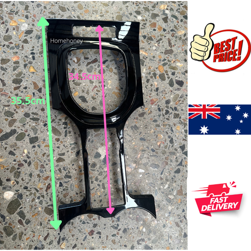 Gloss Black Auto Gear Surround Centre Console Trim For Holden Commodore ...