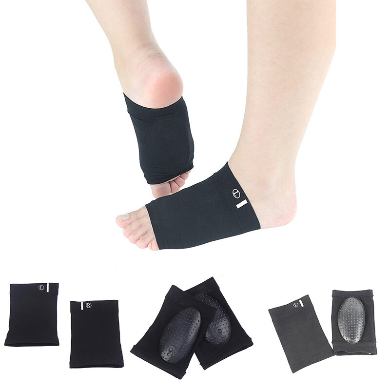 Orthotic Insoles Sleeve Socks 1 Pair Foot Care Pads Flat Feet Arch ...