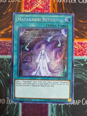 Yu-Gi-Oh! TCG Mayakashi Return Hidden Summoners HISU-EN038 Secret 1st ...