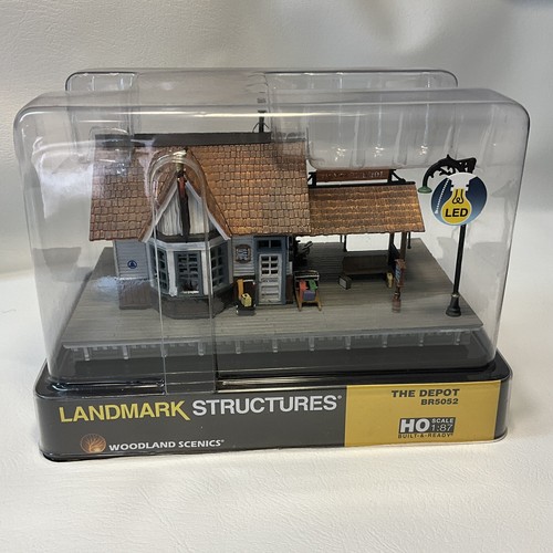 New Woodland Scenics Landmark Structures The DEPOT HO Scale Br5052 | eBay