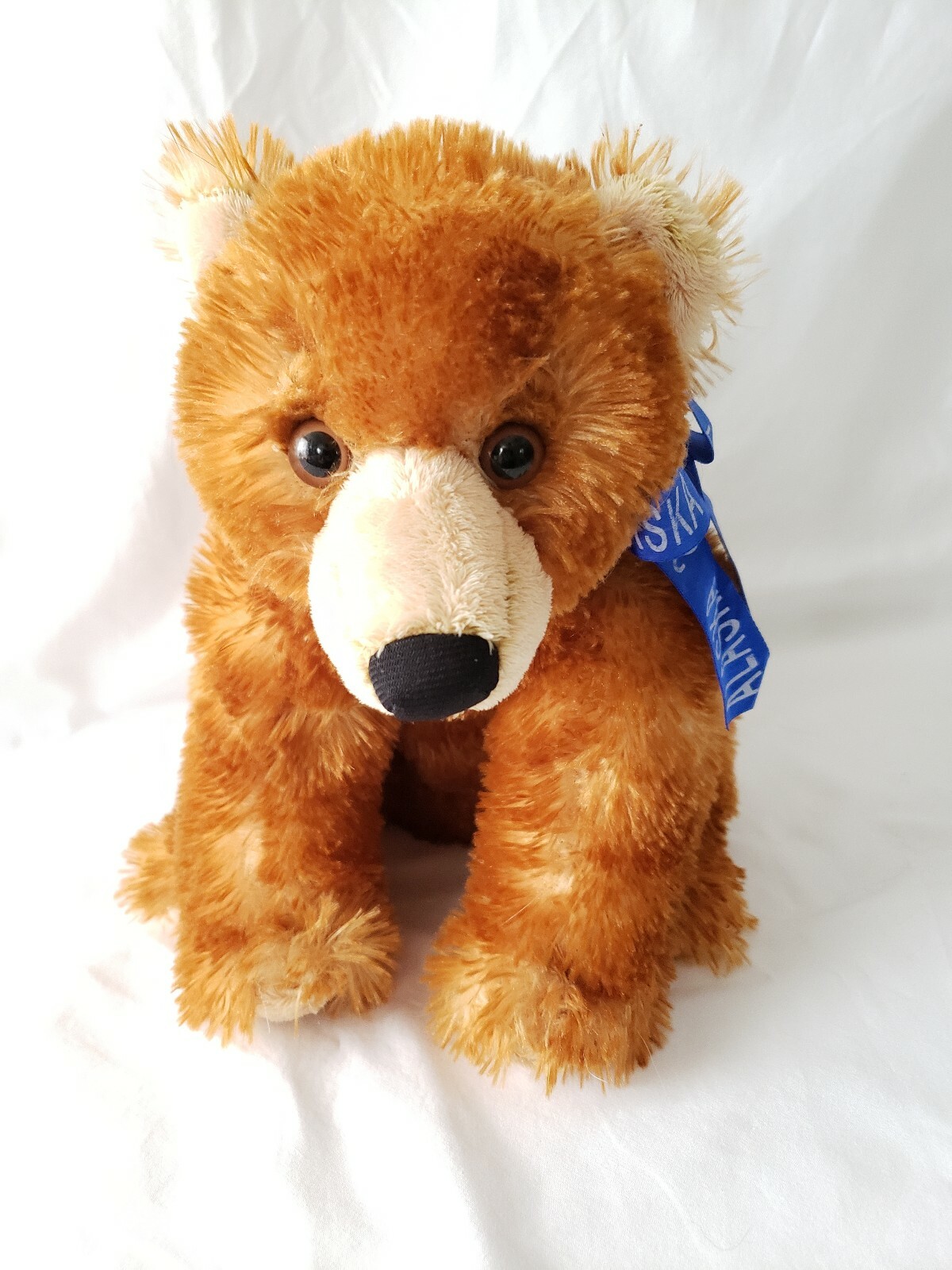 Aurora Brown Teddy Bear, Blue Alaska 2007 Ribbon | eBay