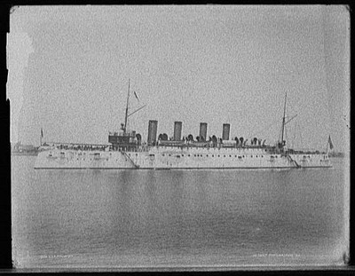 USS Columbia,American warships,cruisers,boats,Detroit Publishing ...