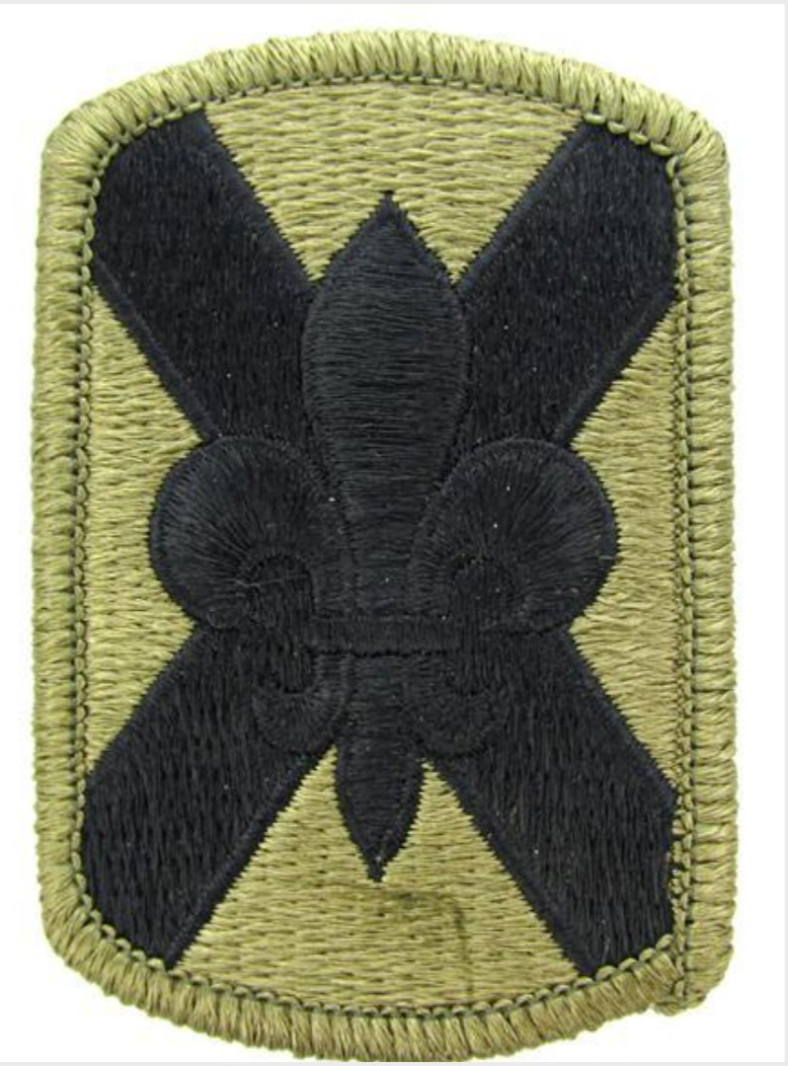 U.S. Army 256th Infantry Brigade OCP Hook-Back Military Patches | eBay