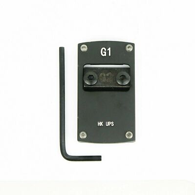 Compact Red Dot Sight Mount Base Plate for HK USP Pistols, G1, Black | eBay