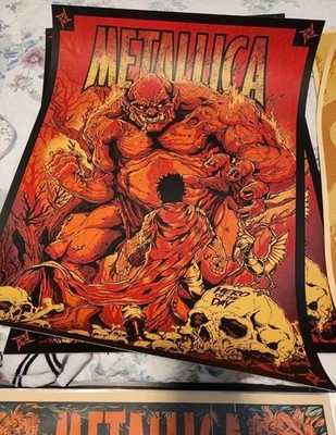 Metallica Load Hero Of The Day Poster 900 Ebay