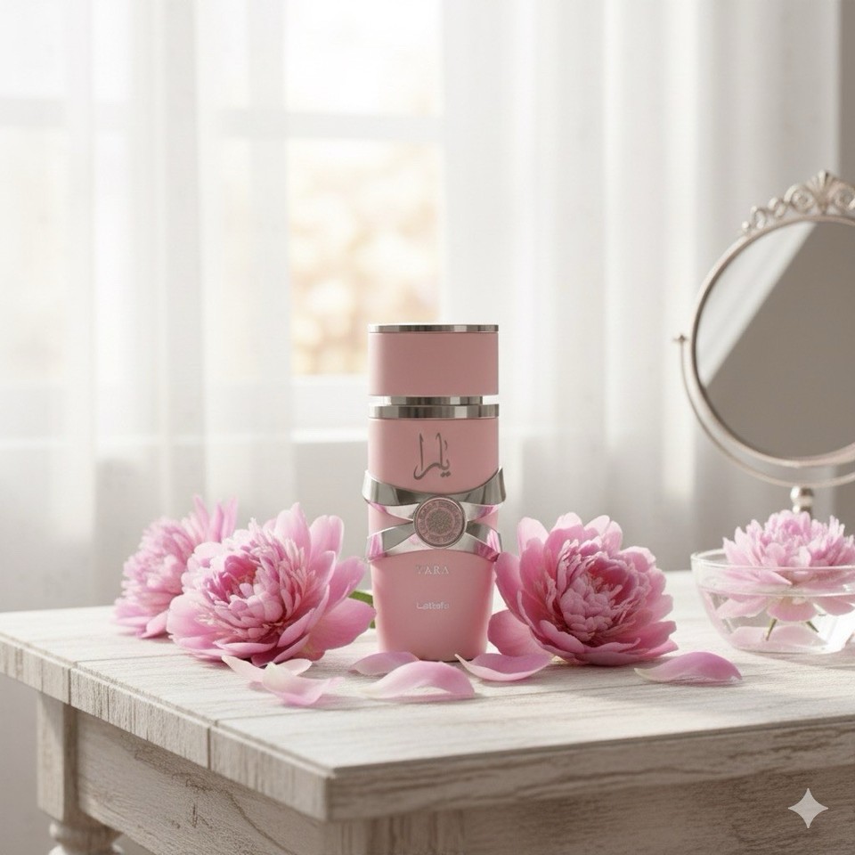 Lattafa Yara Pink Edition For Women Eau de Perfume Spray, 3.40 Ounce ...