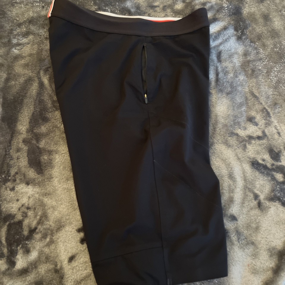 Tracksmith Half Tights Shorts Men’s S Black Zip Pocket Unlined Bike ...