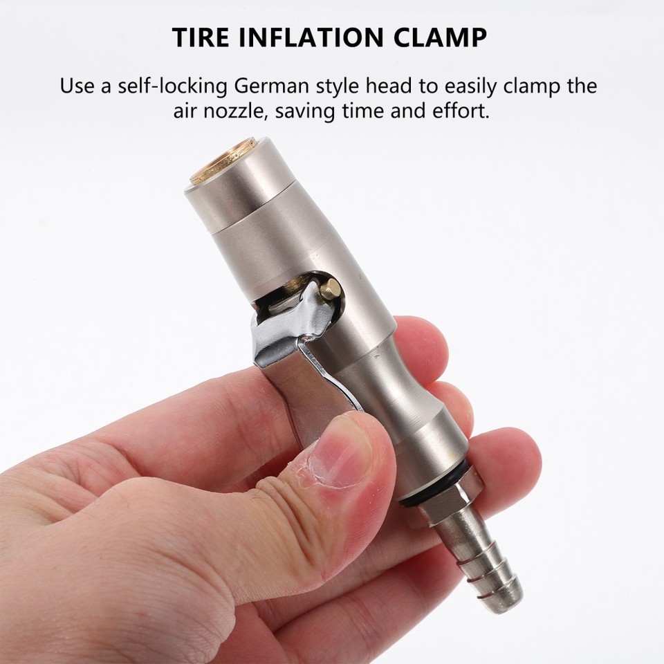 Car Inflator Pump Adapter Copper Nozzle Quick Adapter Car Inflator ...