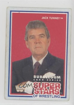 1990 MSL Bubble Gum Super Stars of Wrestling Series 3 Jack Tunney #20 ...
