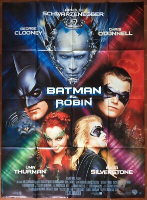 Batman & Robin Joel Schumacher ARNOLD SCHWARZENEGGER Marvel 120x160 Cm ...