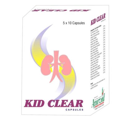 Kid Clear 100 Capsules Kidney Gallbladder Stone Dissolver Cleanse Detox ...