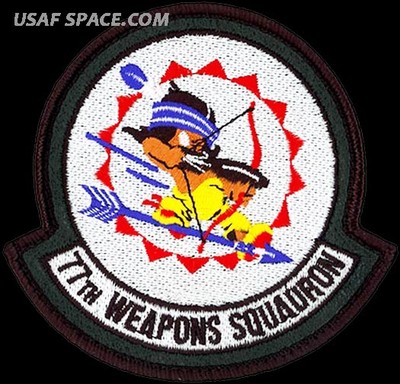 USAF 77th WEAPONS SQUADRON - Dyess AFB, TX - ORIGINAL AIR FORCE PATCH ...