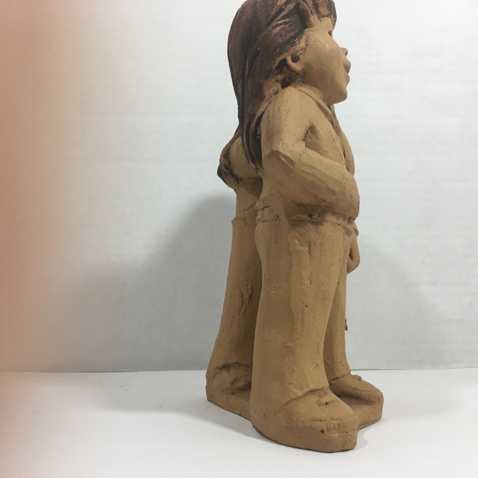 LEE BORTIN Pottery Original Signed Sculpture "Girl Talk" (9") | eBay