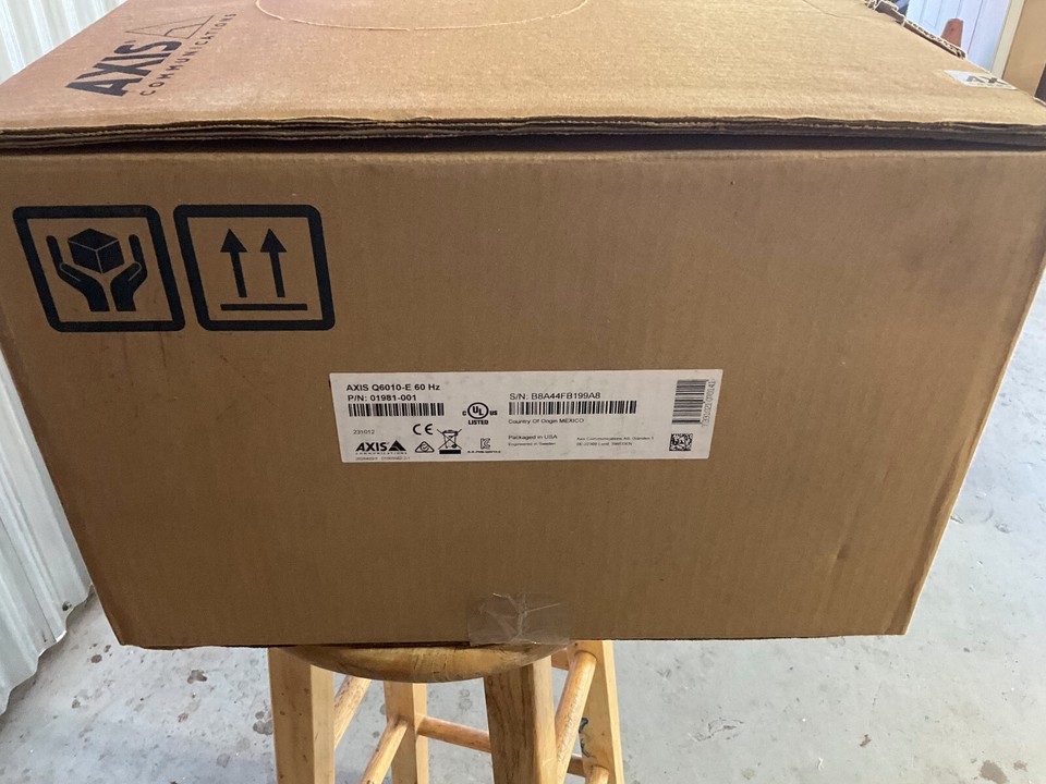 Axis Q6010-E 60Hz four len Outdoor Dome Security Camera 01981-001 ...