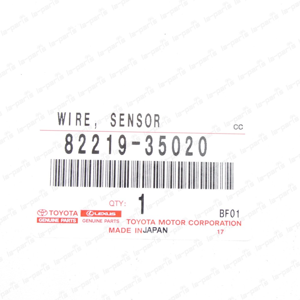 NEW GENUINE TOYOTA KNOCK SENSOR WIRE HARNESS 4.0L V6 82219-35020 | eBay
