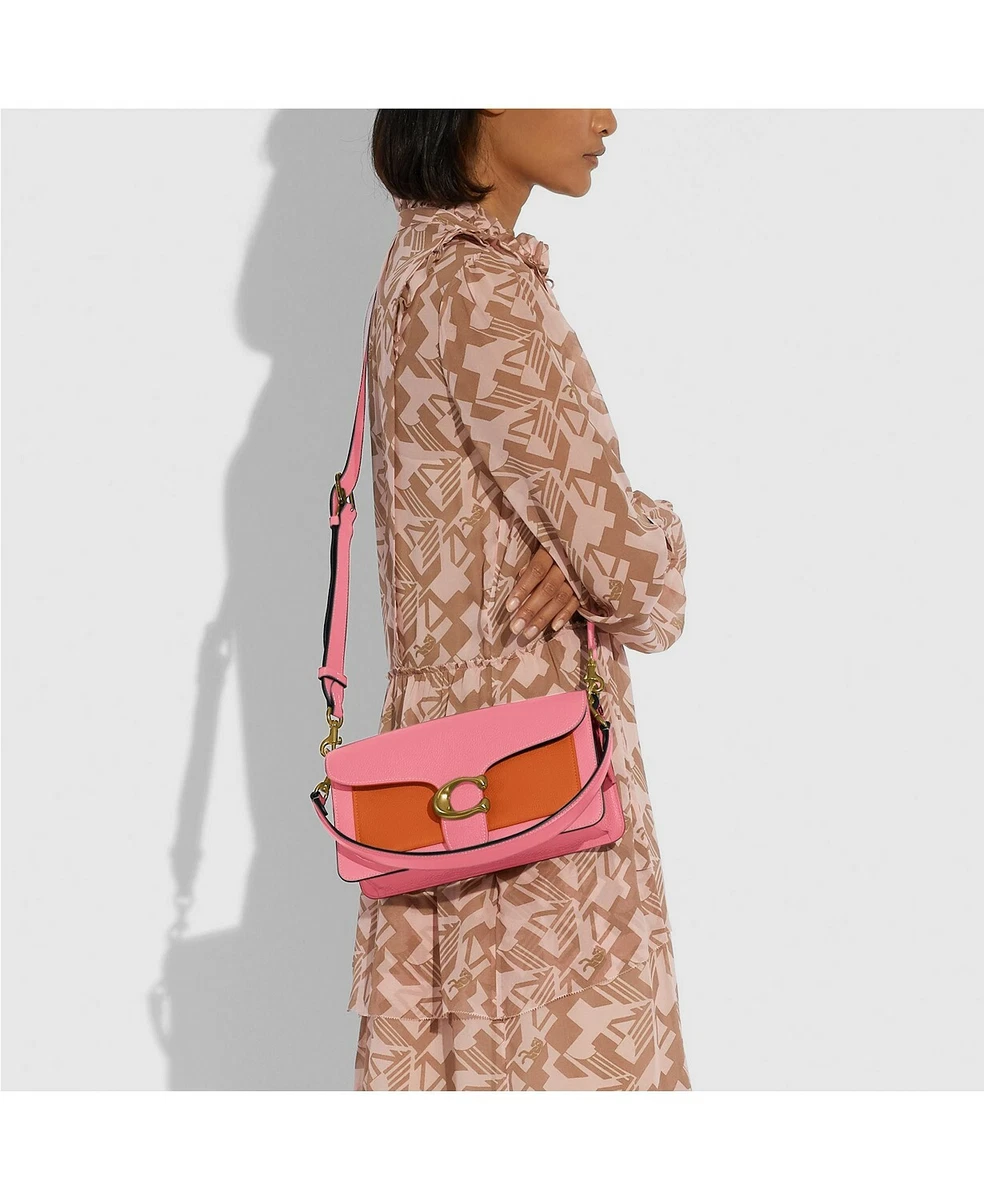 Coach Small Jade Shoulder Bag Colorblock Blossom Multi